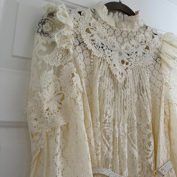 Zimmermann | Dresses | Zimmermann Lace Dress | Poshmark